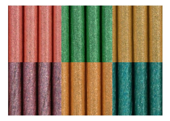 Variety of insulation coating color lineups that can be used by purpose ...